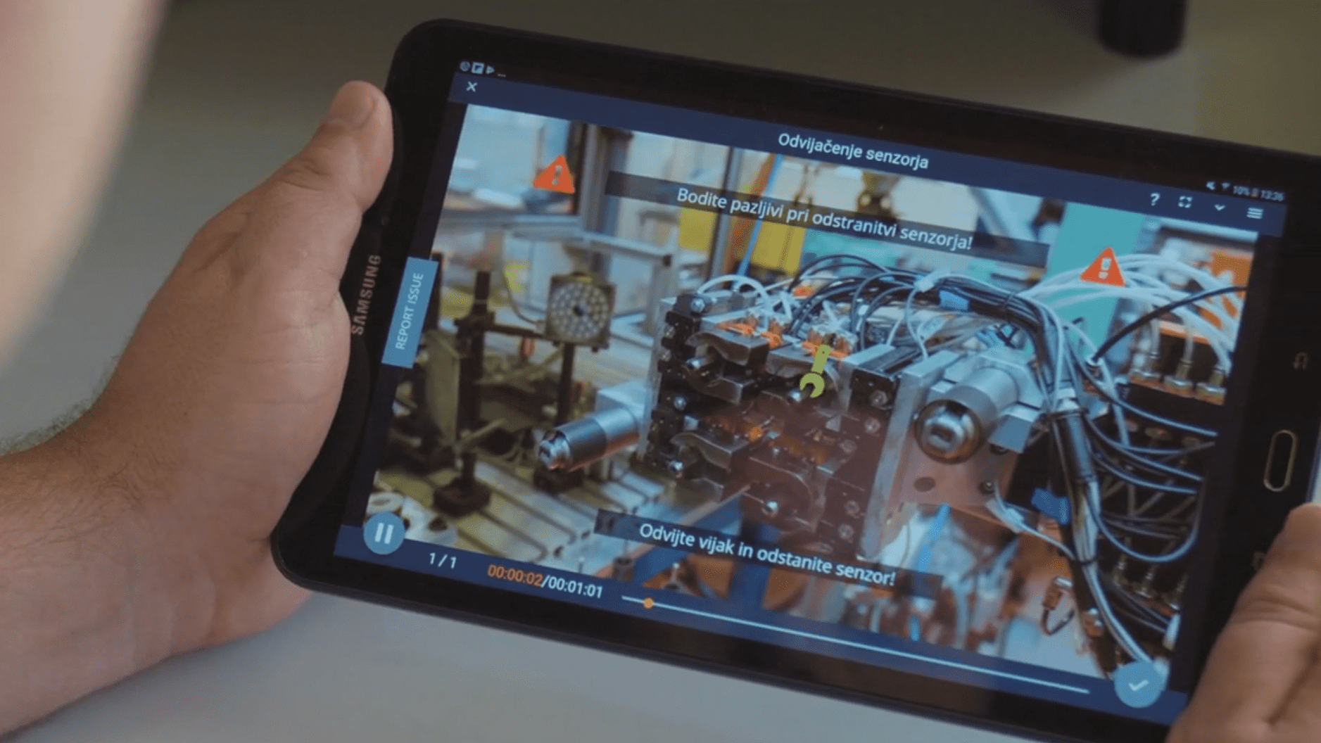 Digital work instructions for manufacturing | REWO